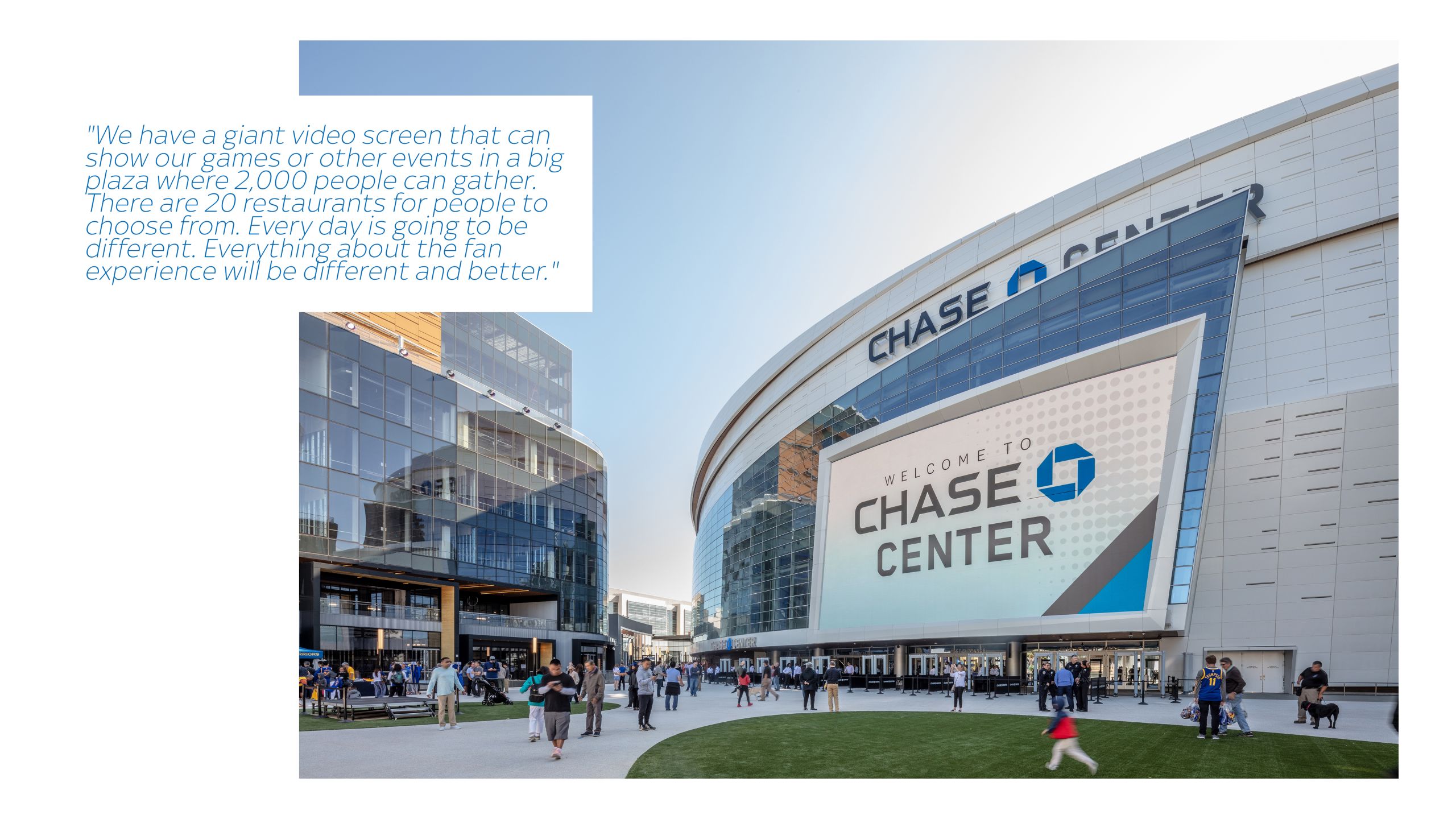 Inside Chase Center, home of the Golden State Warriors | NBA News | Sky ...
